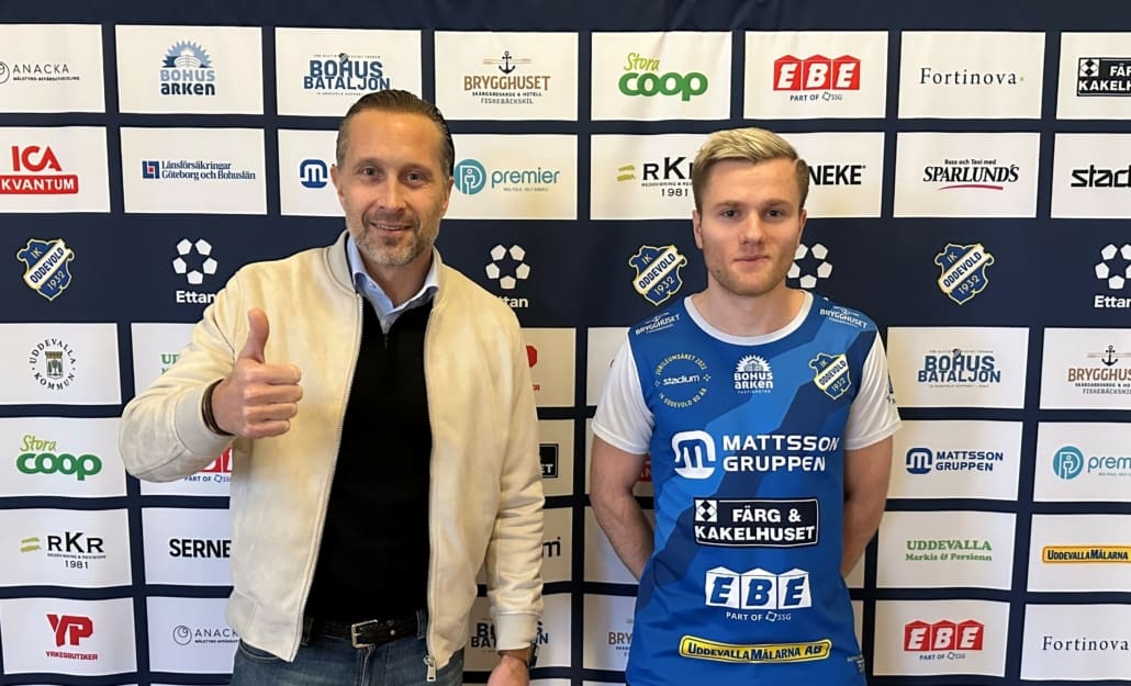 Anton är vårt senaste nyförvärv - IK Oddevold