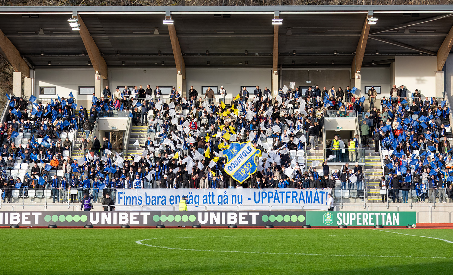 Seriepremiären mot Umeå FC flyttas till Bravida Arena - IK Oddevold